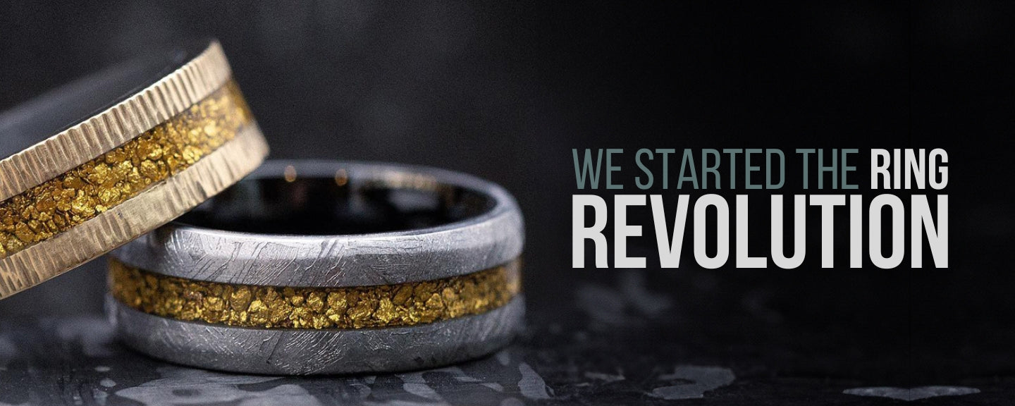 REVOLUTION - Custom Made Men's Rings and Wedding Bands