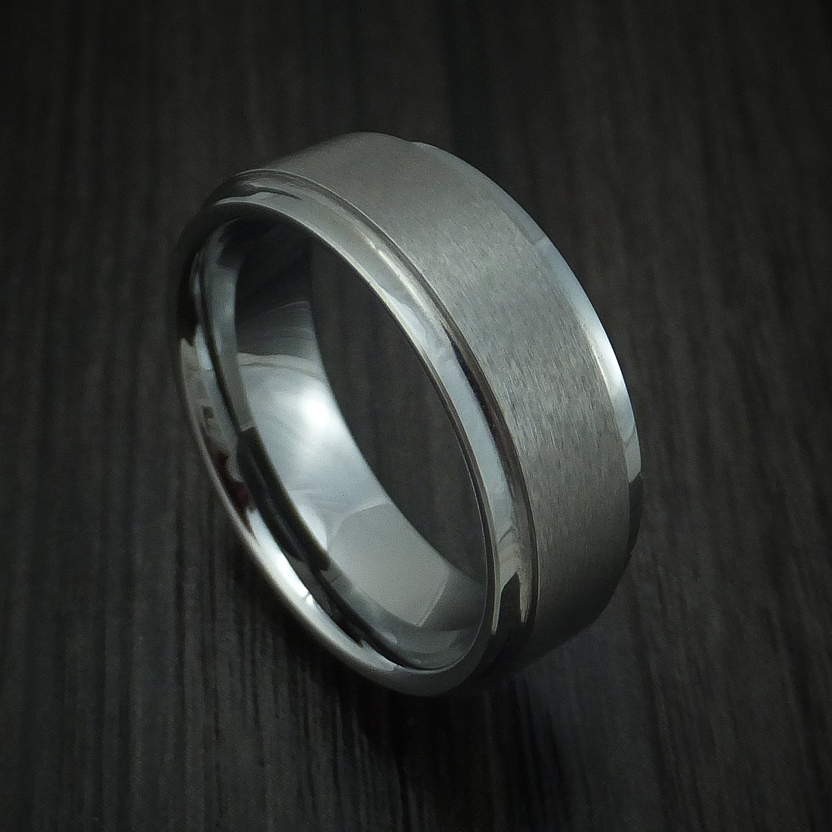 Tungsten Band Custom Made Men's Ring | Revolution Jewelry