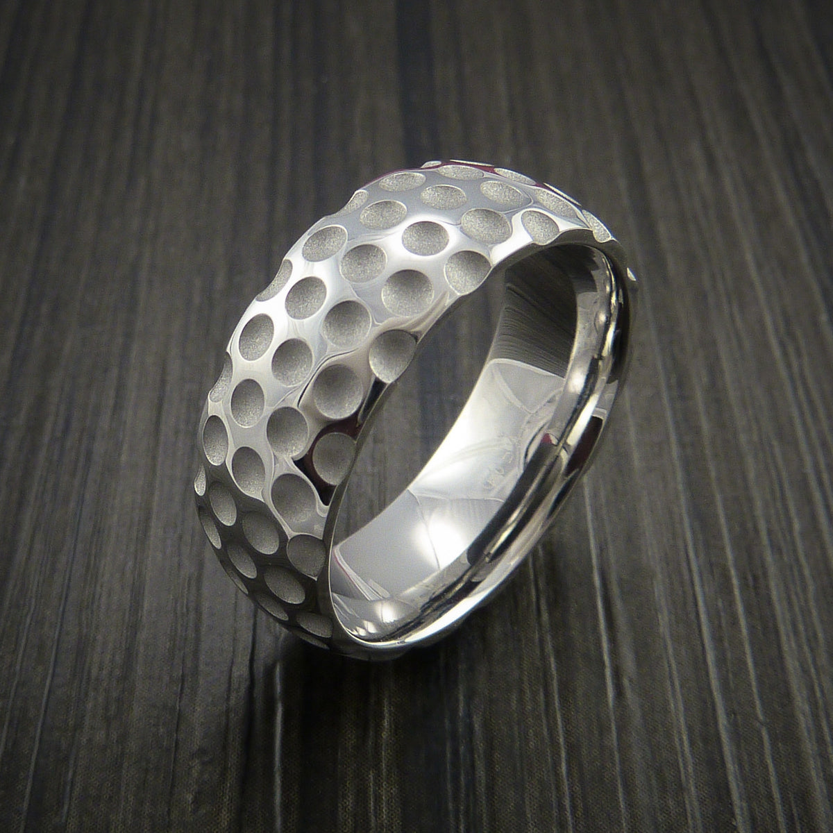 Inconel Golf Inspired Golf Ball Sport Men's Ring | Revolution Jewelry